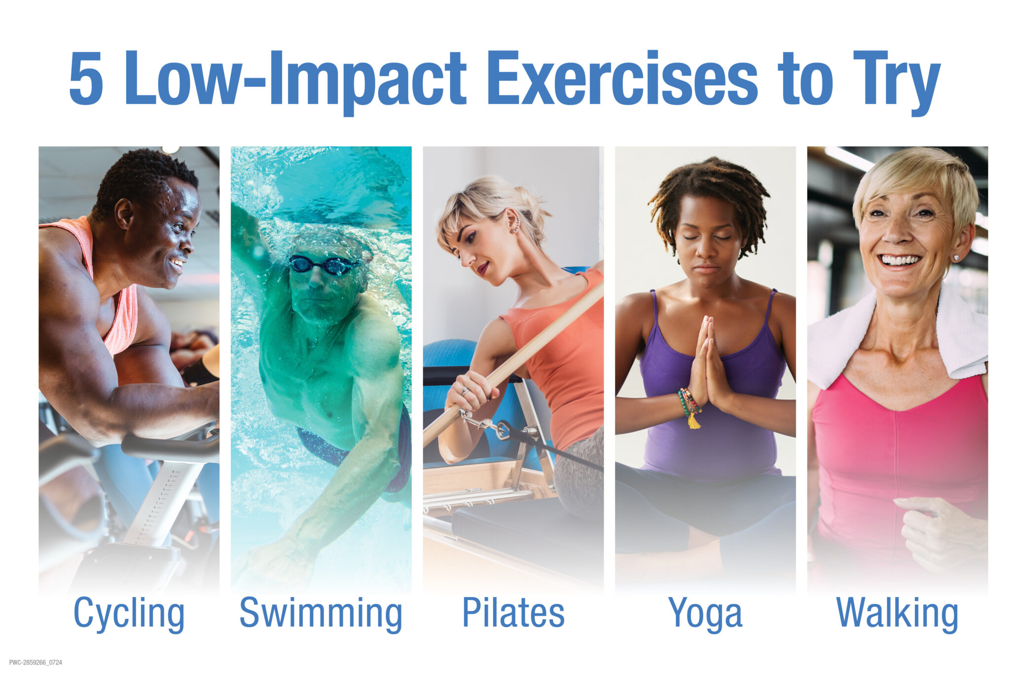5 Low-Impact Exercises to Try | Mount Carmel Fitness Center